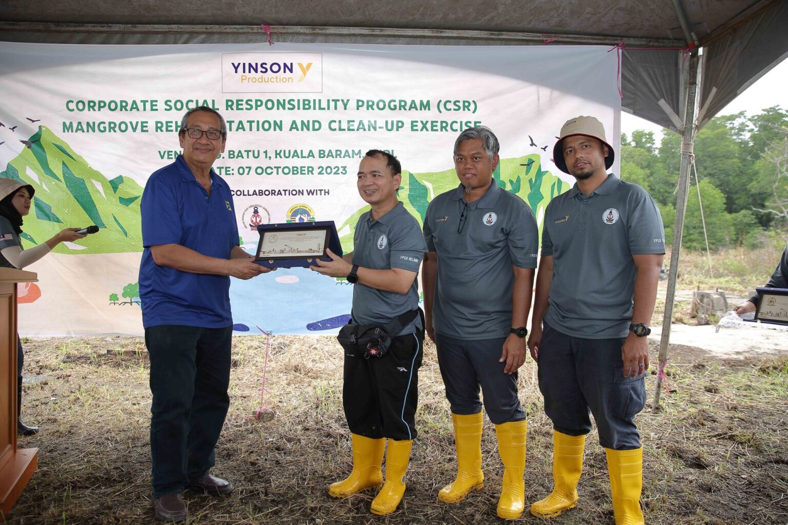 Yinson Miri joins forces with local government organisations to support ...