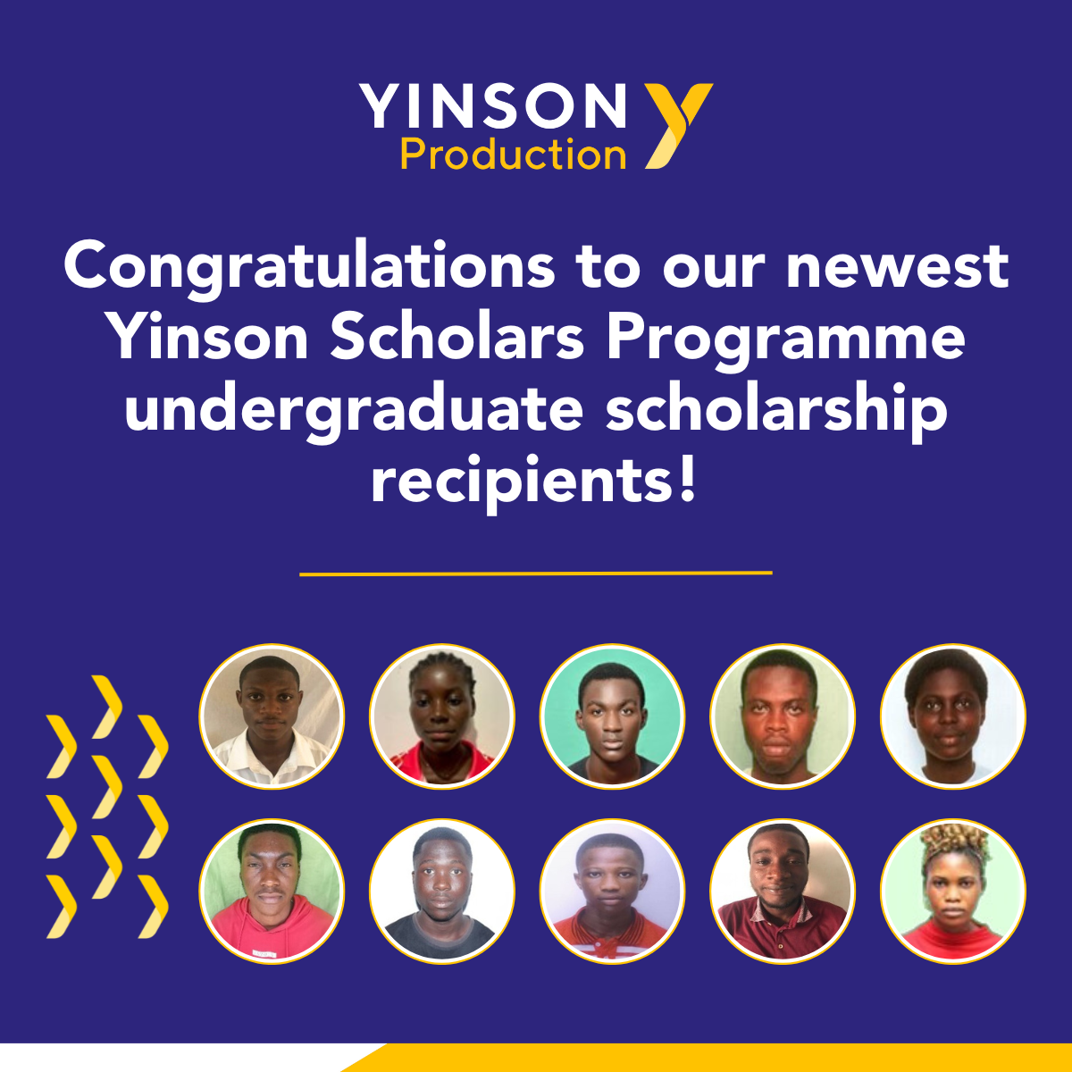 Yinson Production Ghana doubles recipients for tertiary educational ...